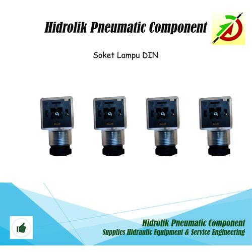 Jual SOCKET DC LAMPU DIN CONECTOR KAKI 3 MODEL BENING /SOCKET DC LAMPU ...