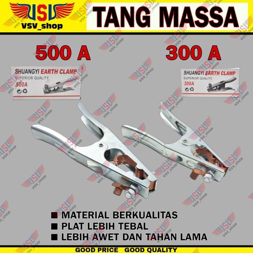 Jual Tang Massa 300A 500A Earth Clamp Klem Masa Tang Las Ground Earth ...