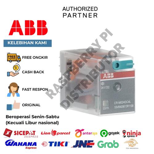 Jual ABB Pluggable Interface Relay 4c/o 24VDC CR-M024DC4L ...