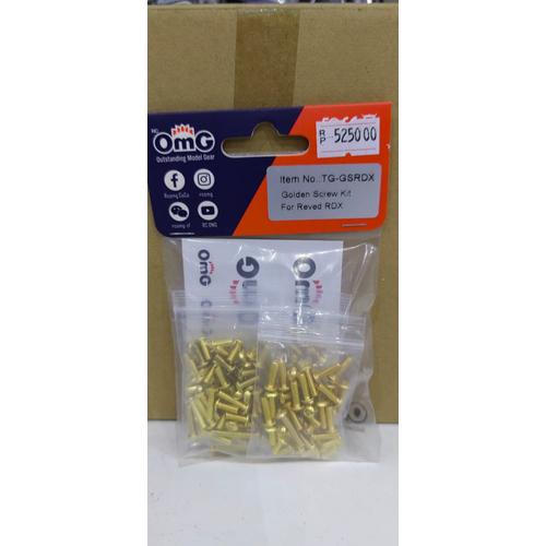 Jual RC OMG GOLDEN SCREW KIT FOR REVED RDX #TG-GSRDX - Jakarta Timur ...