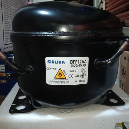 Jual KOMPRESOR SIBERIA BFF12AA 1/4PK | COMPRESSOR KULKAS,FREZER 1/4PK ...