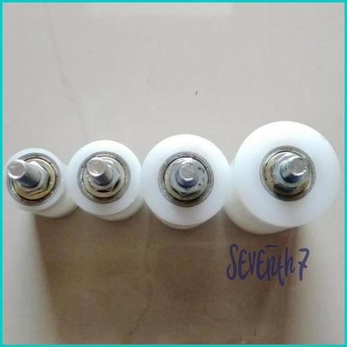 Jual roda nilon roller pintu pagar besi / roda roller nilon berbagai ...
