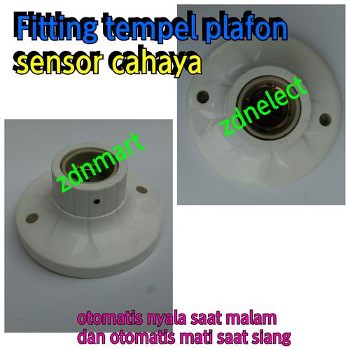 Jual Fitting sensor cahaya tempel plafon otomatis siang malam - Kab ...