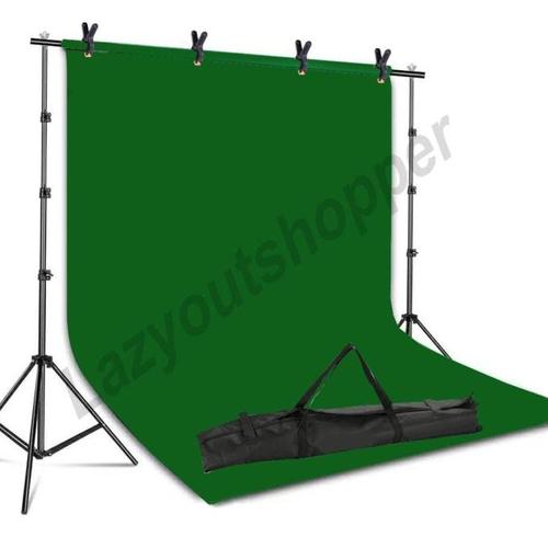 Jual paket tiang background untuk alas foto green screen greenscreen ...