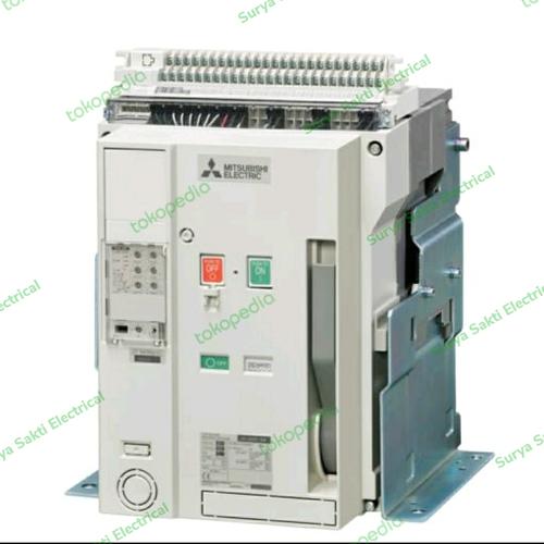 Jual ACB mitsubishi 2000a 3p AE-2000SW ae2000sw fixed ae 2000sw manual ...