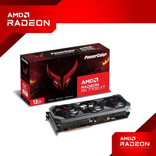 Jual POWERCOLOR RX 7700 XT 12GB RED DEVIL GDDR6 7700XT 12G 192 BIT VGA ...