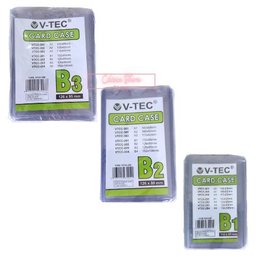 Jual ID Card Plastik Mika Name Tag V-TEC Id Card Ukuran B1 B2 B3 [Pack ...