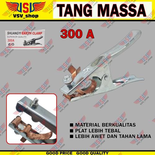 Jual Tang Massa 300A 500A Earth Clamp Klem Masa Tang Las Ground Earth ...