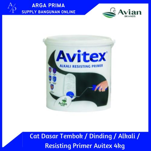 Jual Cat Dasar Tembok / Dinding / Alkali / Resisting Primer Avitex 4kg ...