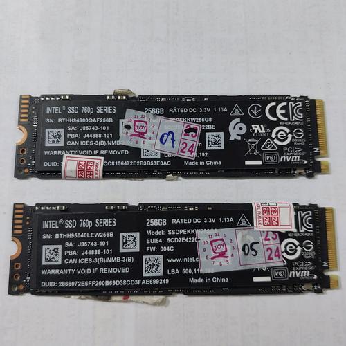 Jual ssd 256gb m2 nvme murah intel 760p pcie nvme gen3 x4 intel - Jakarta Pusat - Paredes ...