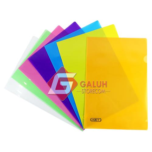 Jual Kiky Map Plastik / Map L / Clear Sleeve Uk.F4 - Hijau - Kota Depok ...