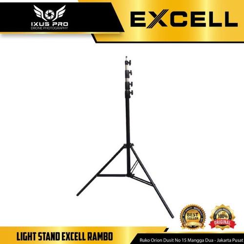 Jual Light Stand Excell Rambo - Excell Light Stand Rambo - Tiang Lampu ...