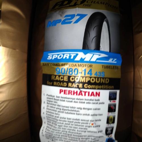 Jual Ban Tubeless FDR Sport MP 27 90/80-14 Soft Compone Murah - Jakarta ...