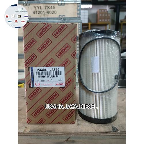 Jual Filter Solar Bawah Hino 500 Euro 4 New 23304-JAF40 Element Filter ...