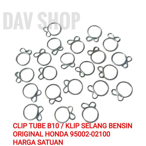 Jual CLIP TUBE B10/KLIP KLEMAN SELANG BENSIN MOTOR HONDA UNIVERSAL ...