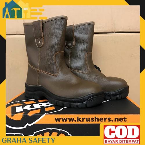 Jual Sepatu Safety Krushers TEXAS - Safety Shoes Krushers TEXAS - Hitam ...