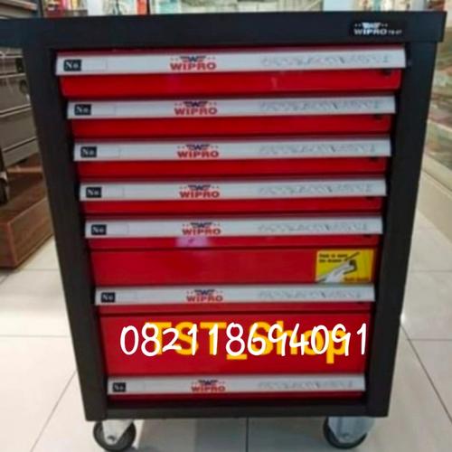 Jual Tool box trolley cabinet + Tool Kit Set 7 Susun 143 pcs Wipro - Jakarta Pusat - Glodok Jaya ...