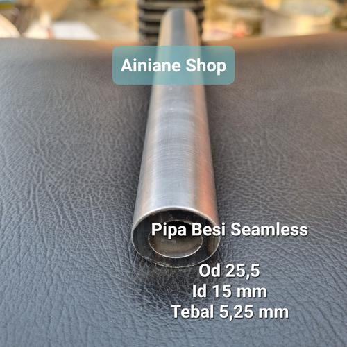 Jual Pipa Besi Seamless Od 25,5 mm Id 15 mm Tebal 5,25 mm Panjang 25 cm ...