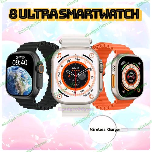 Jual Smart Watch 8 Ultra Series 8 Full Screen Smartwatch iOs dan ...