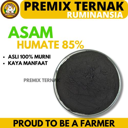 Jual ASAM HUMAT 85% 1 KG - HUMIC ACID - SODIUM HUMAT - SODIUM HUMATE - Kab. Jombang - Premix ...