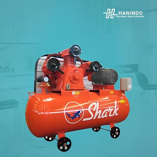 Jual Kompressor Angin Shark 10 HP Air Compressor Auto + Dinamo - Kota ...