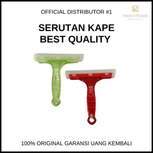 Jual Rakel / Scrapper Alat Bantu Pasang Stiker Sticker - Merah ...