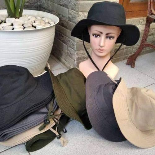Jual topi rimba lapangan-topi outdoor-topi rimba mancing - Abu-abu ...