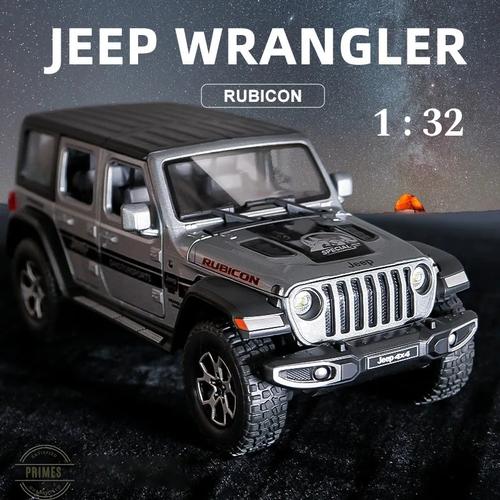 Jual Diecast Miniatur Jeep Rubicon Double Cabin Koleksi Hobi Skala 1:32 ...