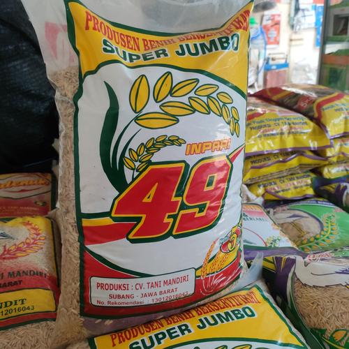 Jual Benih Padi Inpari 49 Bersertifikat Label Ungu Kemasan 5 kg - Kab ...