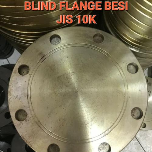 Jual 4" BLIND FLANGE BESI JIS 10K 4 INCH BUTA TUTUP 10 K FLENG ...