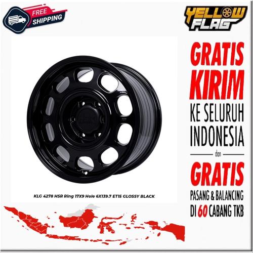 Jual Velg Mobil Mode Kaleng Ring 17 HSR KLG R17x9 Mobil Fortuner Pajero ...