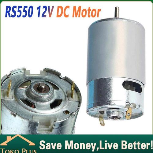 Jual Rs550 DINAMO MOTOR DC RPM 12V 19500 RPM Cordless Drill - RS550 ...