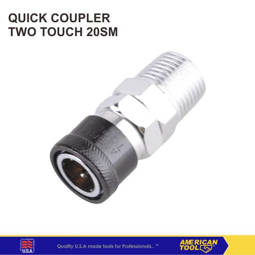Promo Quick Coupler Two Touch 20SM American Tool 8959366 - Kab ...