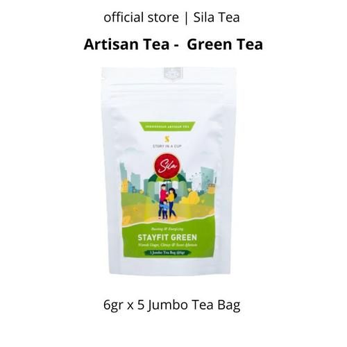 Jual Teh Hijau Jahe Lemon Premium Sila Stayfit Green Tea - REGULAR 12JB ...