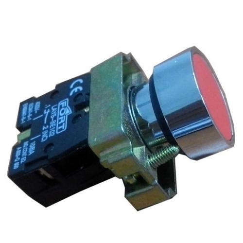 Jual Fort Push Button Flush Head Spring Return 22mm LAY5-BA42 / Tombol Push - Hitam - Jakarta ...