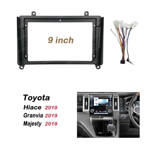 Jual Frame Head Unit Android 9 inch Toyota Hiace Granvia Majesty 2019 ...