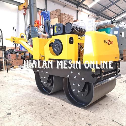 Jual Mesin Pemadat aspal 2 ton baby roller doble drum Tsuzumi Japan ...
