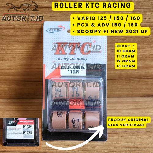 Jual ROLLER KTC RACING VARIO, PCX, ADV, SCOOPY FI NEW UKURAN 10 11 12 ...