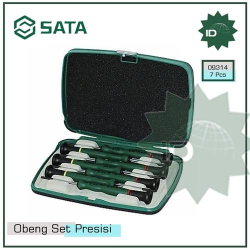 Jual SATA Obeng Kecil 7 pcs Precision Screwdriver Set 09314 - Jakarta ...