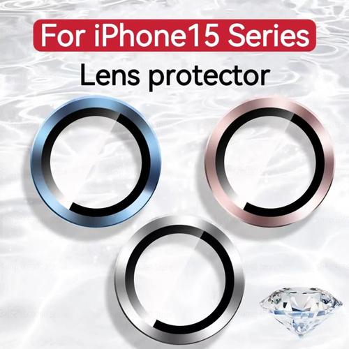 Jual IPHONE 15 15+ 15 PRO 15 PRO MAX METAL LENS RING CAMERA PROTECTOR ...