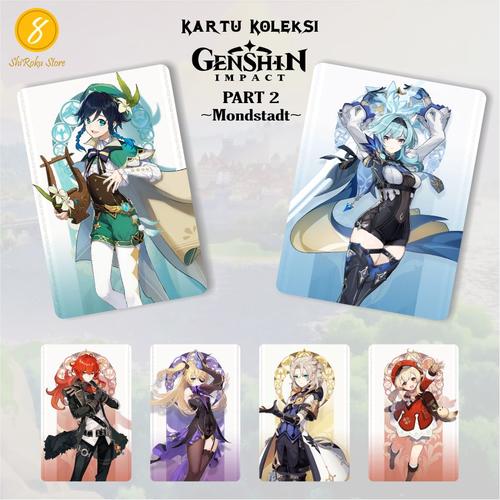 Jual Photocard Game Genshin Impact/ Koleksi Kartu Photo Anime P2 ...