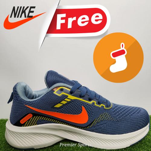 Jual SEPATU RUNNING PRIA SNEAKER OLAHRAGA LARI SEPATU WARNA BIRU NK ...