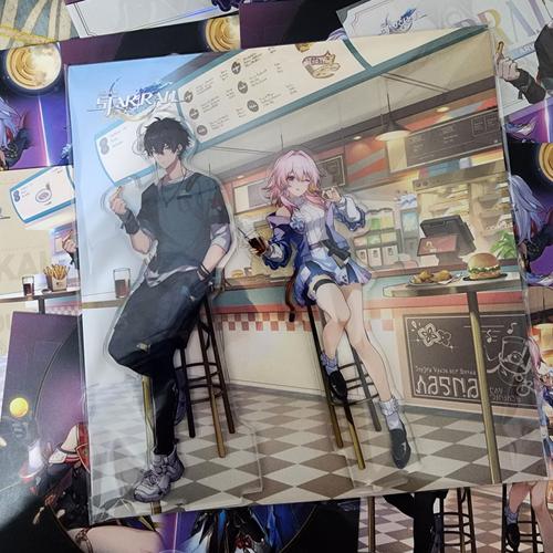 Jual Akrilik Standee Collaboration - HSR - Honkai Star Rail X Convivium ...