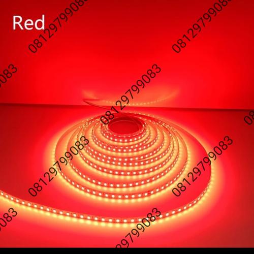 Jual led strip light 2835 12v 12 volt 120D 120L 120 led HIJAU MERAH ...