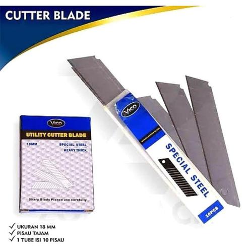 Jual Refill Isi Pisau Cutter VICO Besar 10bj - Serep Serap Cuter Isi ...