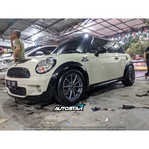 Jual MODIFIKASI MINI COUPER MENGGUNAKAN VELG HSR HUSTLER R16 PCD 4X100 ...
