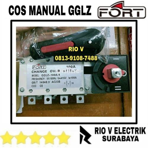 Jual Change Over Switch COS Manual 4P 630A 4Pole 630 Ampere GGLZ-630/4 FORT - Kota Surabaya ...