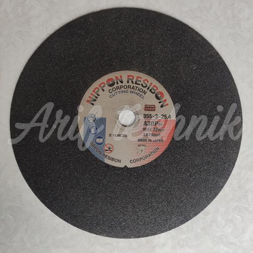 Jual Cutting wheel NIPPON RESIBON 14inch / Batu gerinda NIPPON 355×3mm ...