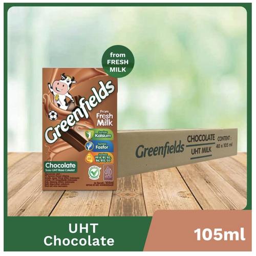 Jual SUSU GREENFIELDS UHT CHOCOLATE SUSU UHT GREENFIELD CHOCOLATE 105 ...