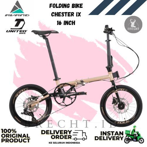 Jual Sepeda Lipat 16 Inch Avand Re-Arm X by United Folding Bike - Gray ...